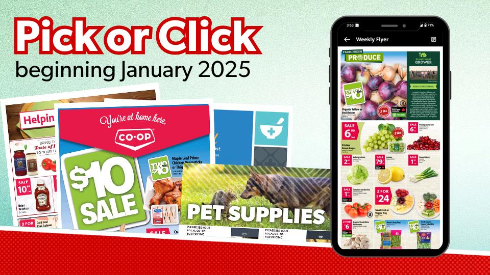 Pick or Click Begins in 2025 | Riverbend Co-op